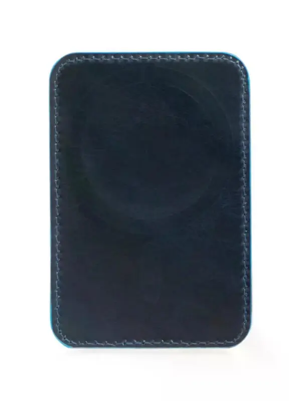 PIQUADRO Logo-print Leather Cardholder