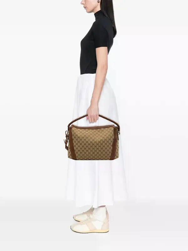 Gucci 2016-2026 Medium Gg Canvas Bella Shoulder Bag