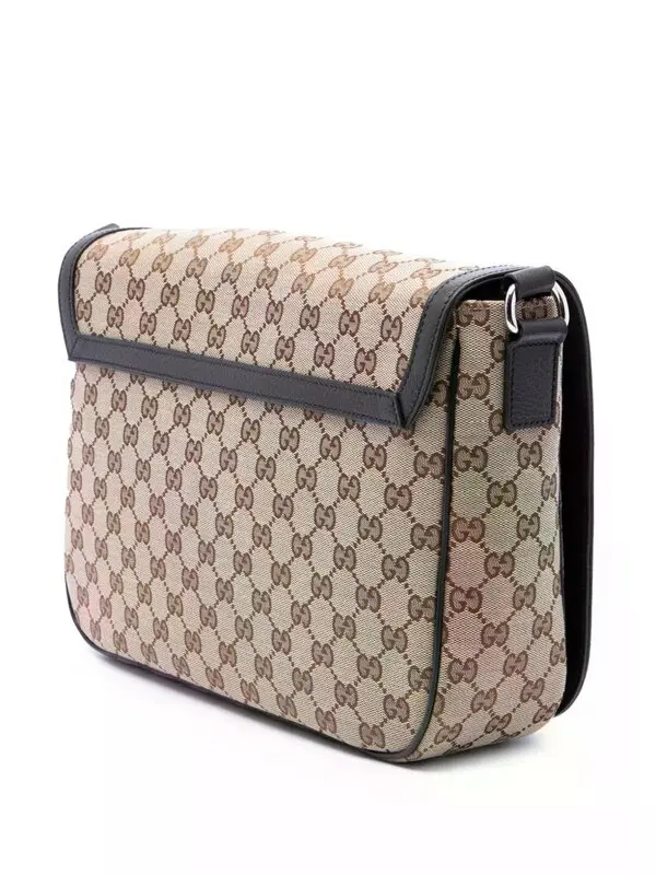 Gucci 2016-2026 Gg Canvas Flap Crossbody Bag