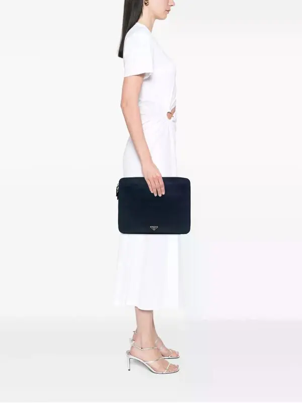 Prada 2013-2026 Saffiano Laptop Case Business Bag