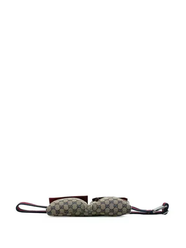 Gucci 2000-2015 Gg Canvas Web Double Pocket Belt Bag