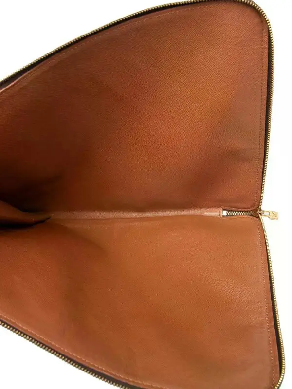 LOUIS VUITTON 1991 Monogram Poche Documents Portfolio 30 Clutch Bag