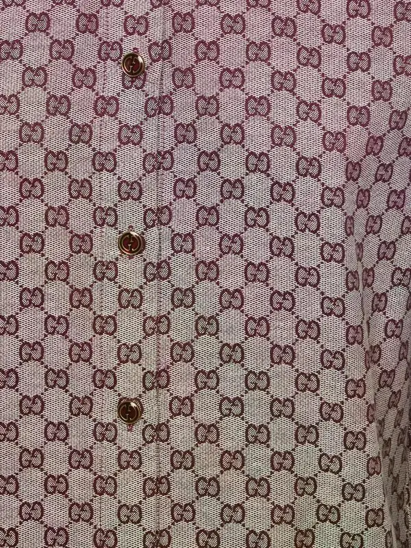 Gucci Gg Monogram Jacquard Shirt