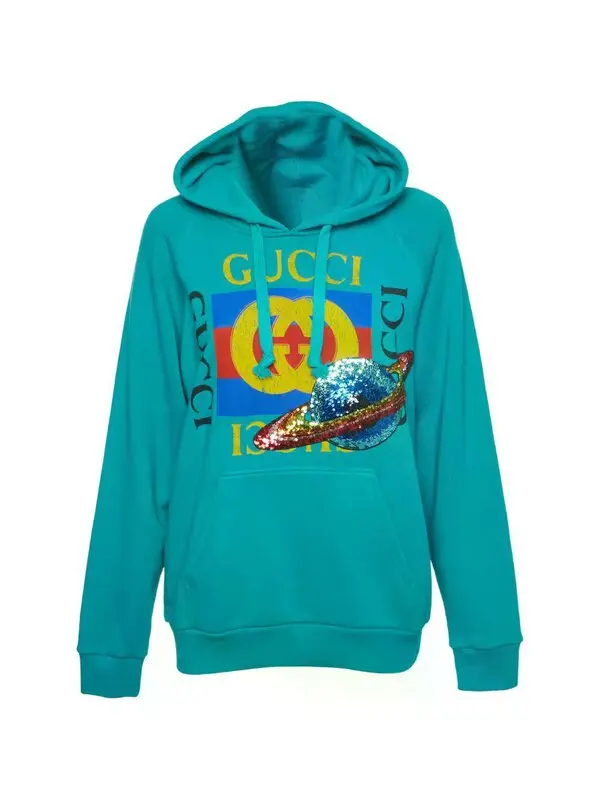 Gucci Sequin-embellished Hoodie