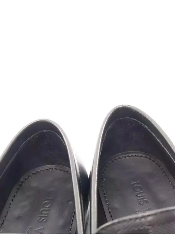 LOUIS VUITTON 2010s Damier Infini Loafers