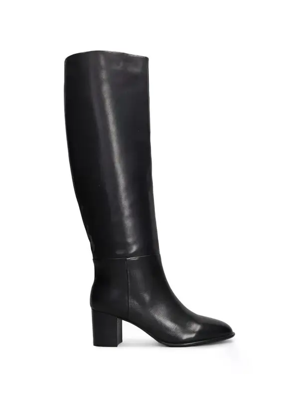 BIBI LOU Biarritz Booties Knee-high Leather Boots - Black