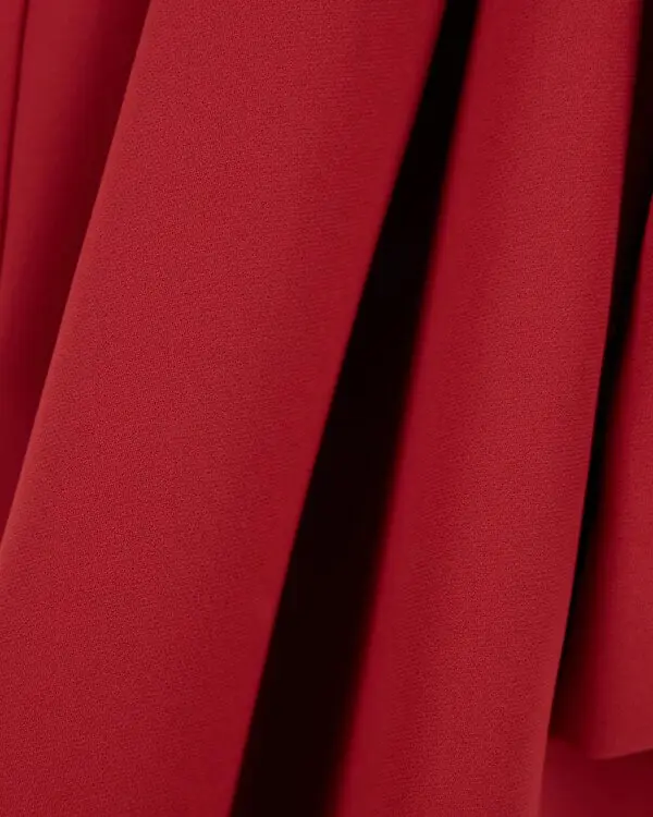 Armani Exchange Regular Fit Dress Medium Weight Fabric - Red