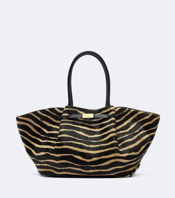 DEMELLIER New York Medium Calf Hair Tote Bag - Multicoloured