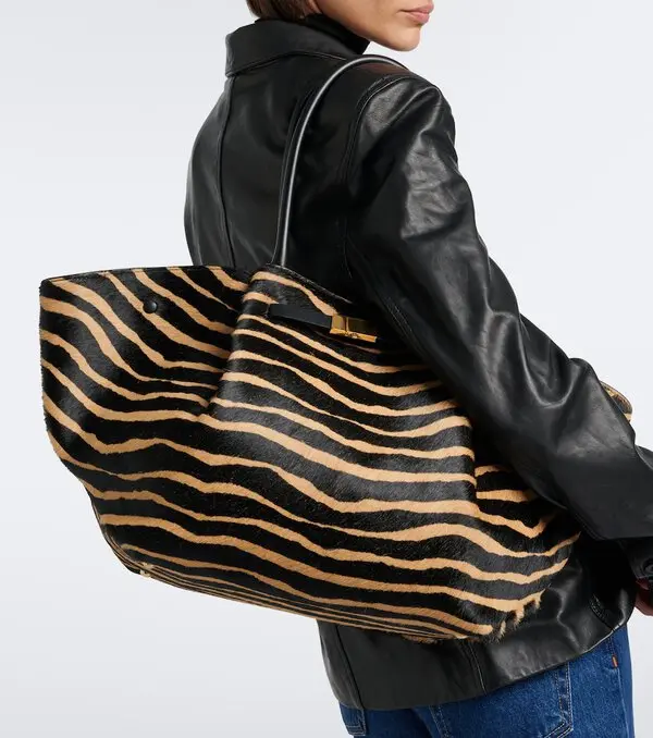 DEMELLIER New York Medium Calf Hair Tote Bag