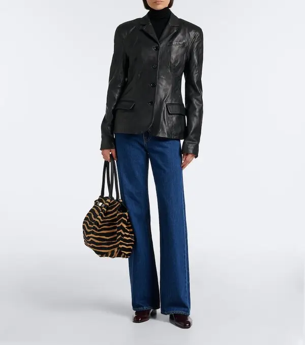 DEMELLIER New York Medium Calf Hair Tote Bag