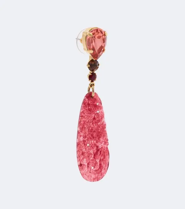 JENNIFER BEHR Corinna Embellished Drop Earrings