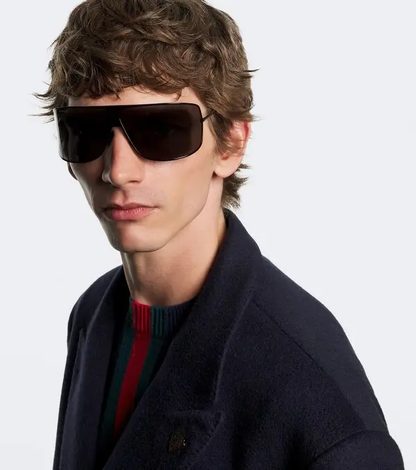 Gucci Shield Sunglasses