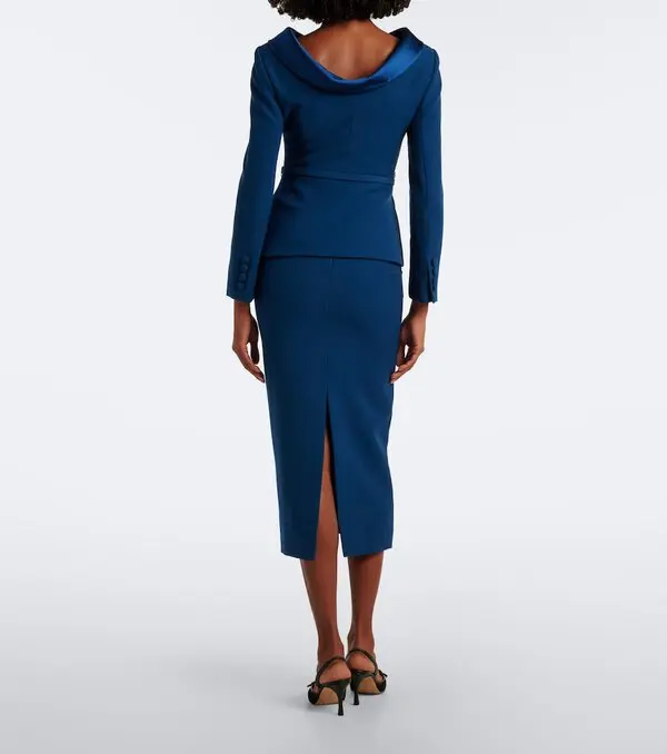 Roland Mouret Crepe Pencil Skirt