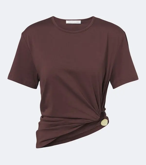 Christopher Esber Bree Quartz Cotton Jersey T-shirt