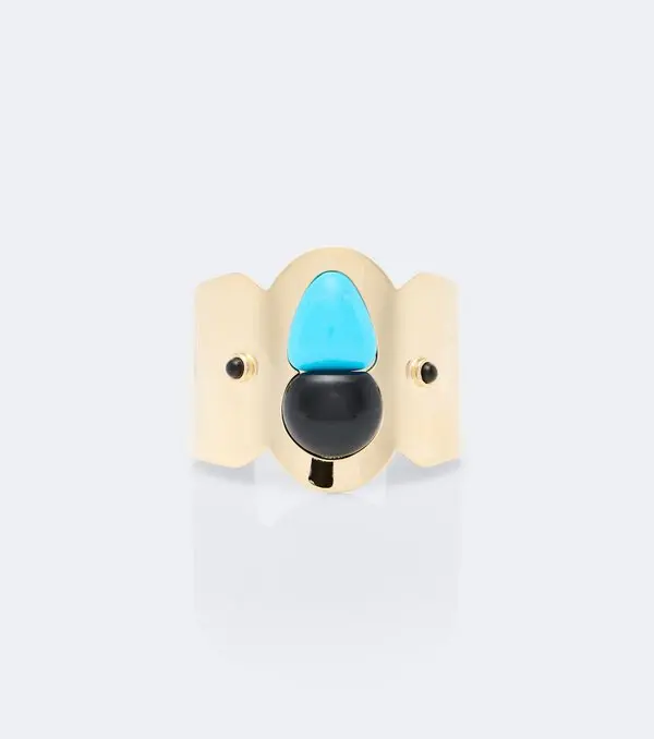La DoubleJ Crystal-embellished Cuff - Multicoloured