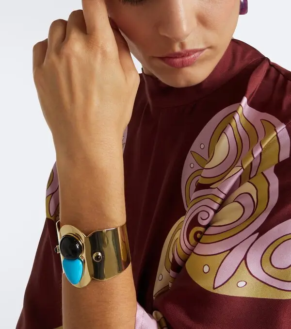 La DoubleJ Crystal-embellished Cuff