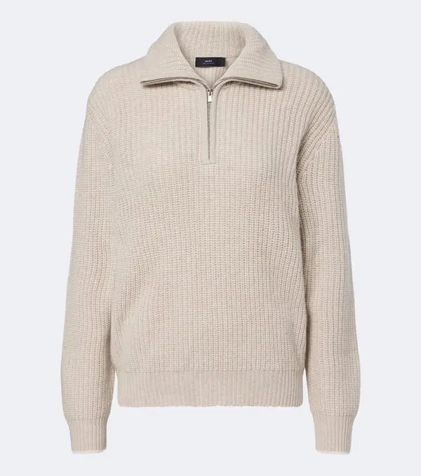 Arch4 Saatchi Cashmere Zip-up Sweater