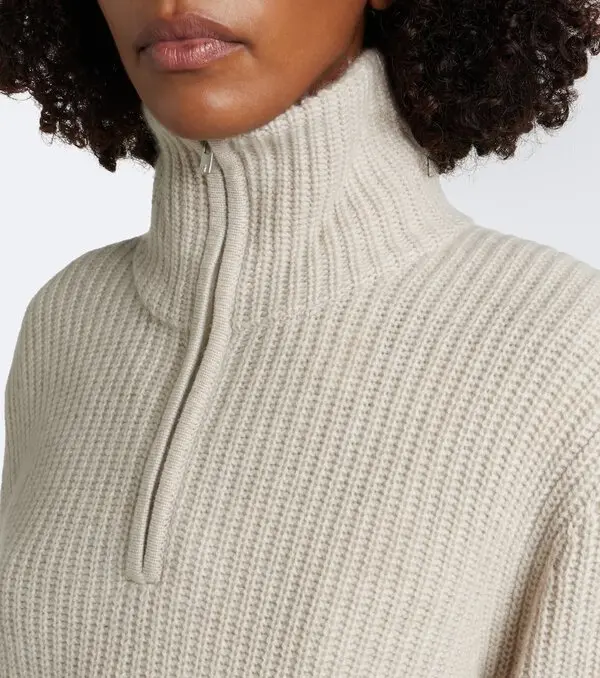 Arch4 Saatchi Cashmere Zip-up Sweater