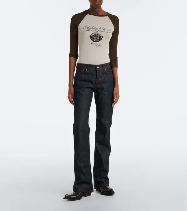 Acne Studios Re-edition Flared Jeans