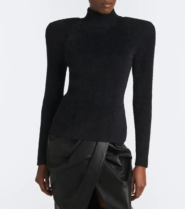 Balmain Knitted Turtleneck Sweater