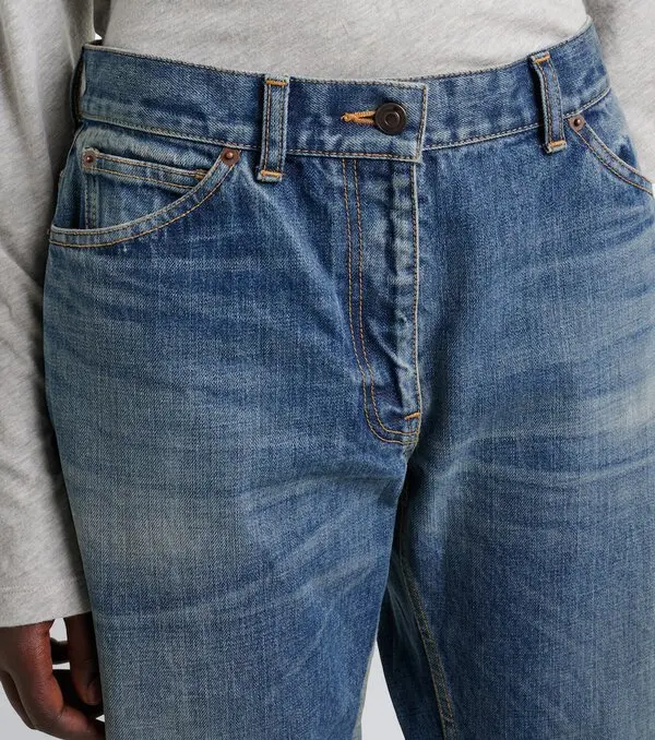 THE ROW Dinni Straight Jeans