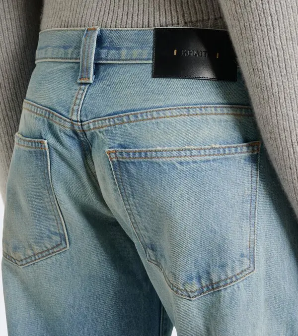 Khaite Karo Faded Barrel-leg Jeans