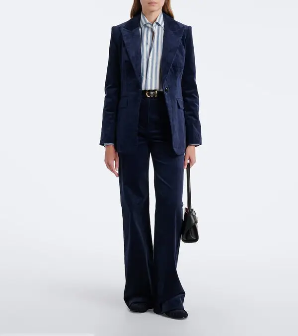 Veronica Beard Livvy Cotton Corduroy Blazer