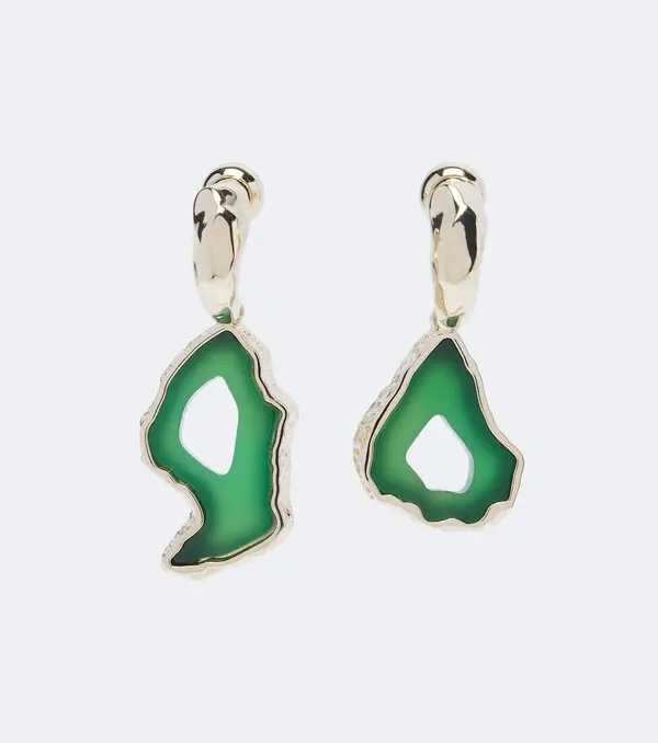 Erdem Embellished Drop Earrings