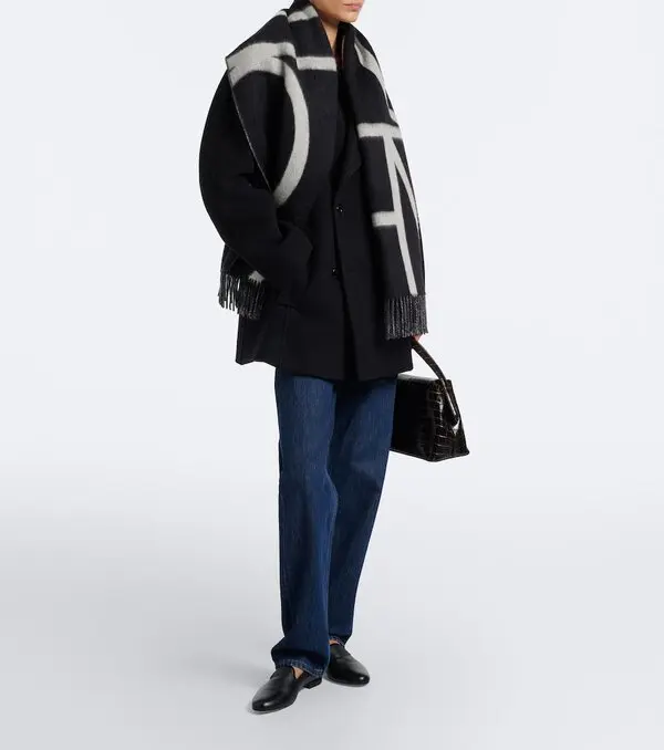 TOTEME Fringed Virgin Wool Scarf