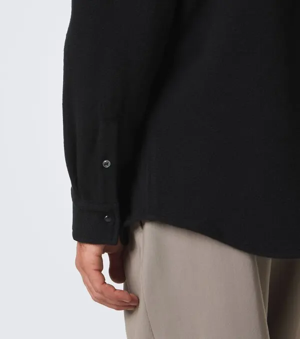 GOD'S TRUE CASHMERE Cashmere Shirt With Spinels