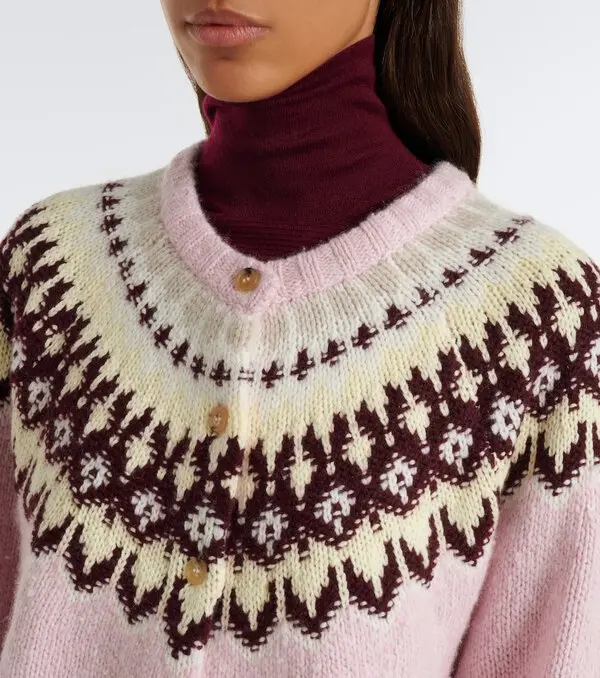 Arch4 Loze Fair Isle Cashmere Cardigan