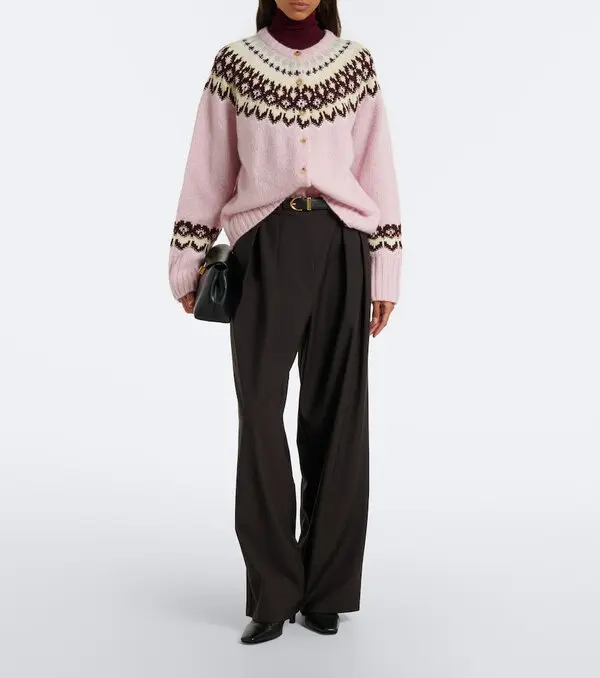 Arch4 Loze Fair Isle Cashmere Cardigan