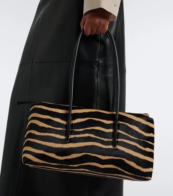 DEMELLIER Stockholm Small Calf Hair Shoulder Bag