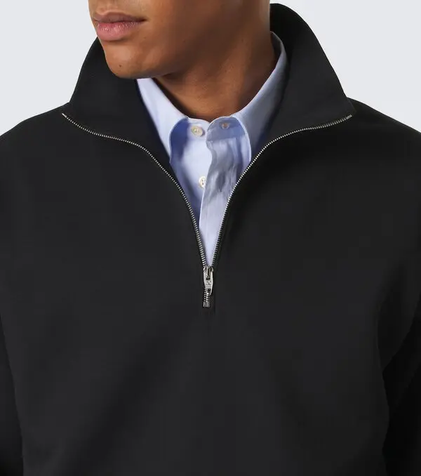 Valentino Garavani Cotton-blend Jersey Sweatshirt