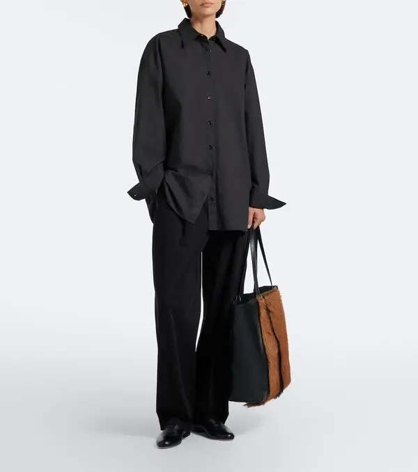 TOTEME Roam Large Leather Tote Bag