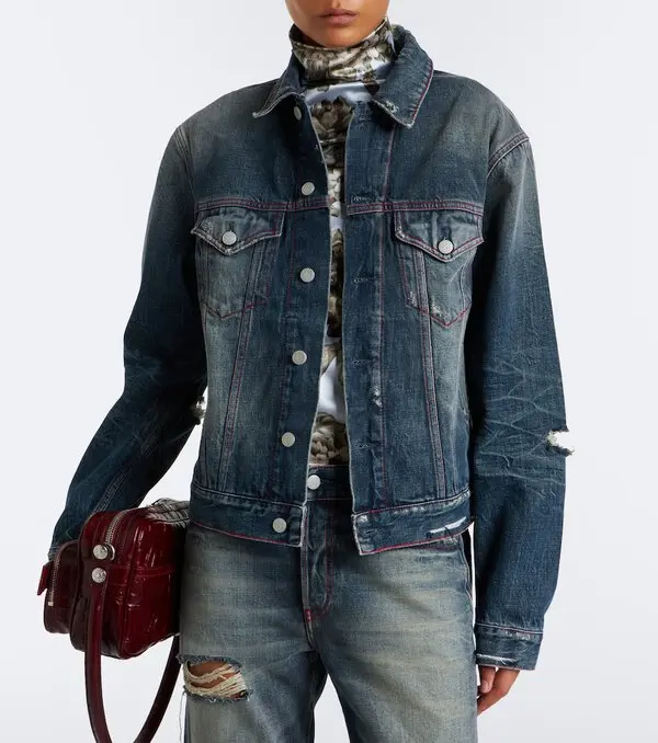 Acne Studios Re-edition Faded Denim Jacket