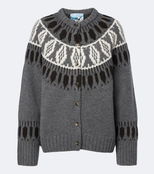 Arch4 Fair Isle Cashmere Cardigan