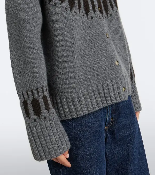 Arch4 Fair Isle Cashmere Cardigan