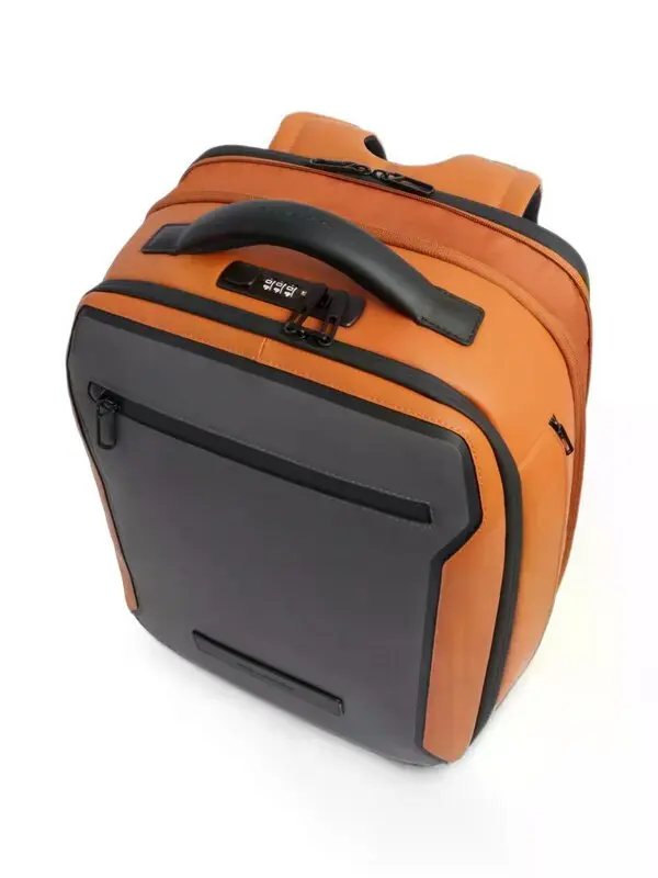 PIQUADRO Panelled Logo-patch Backpack