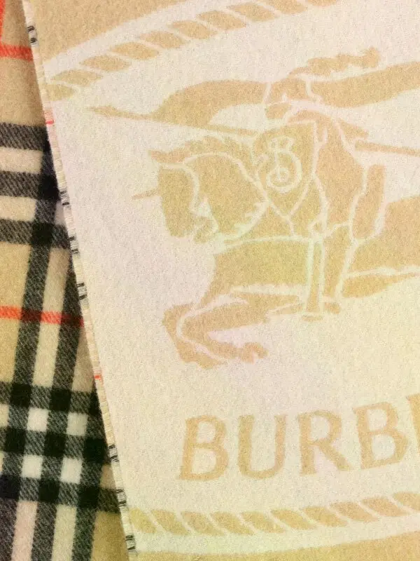 Burberry Knight Check Reversible Scarf