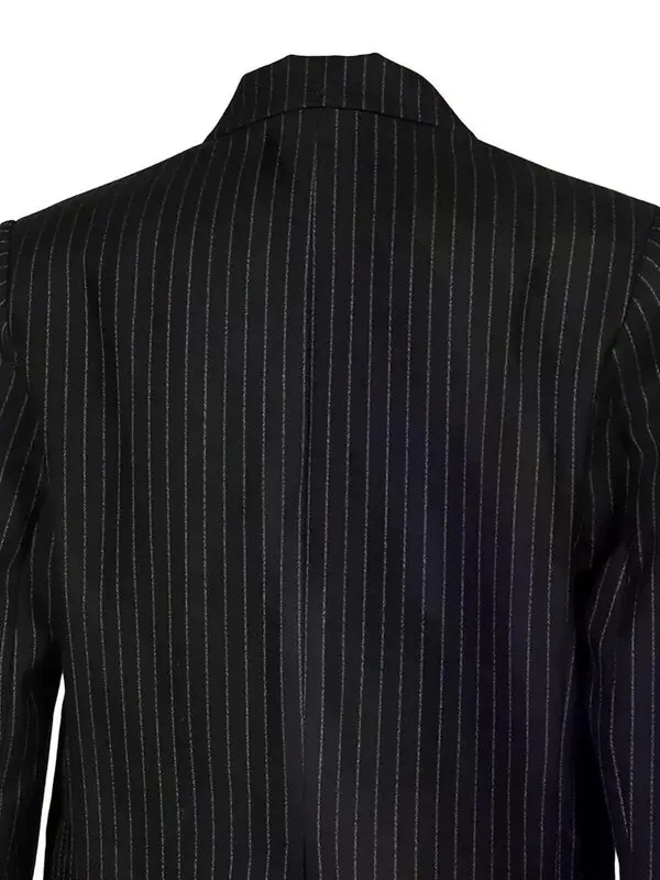 ERNEST W. BAKER Double-breasted Pinstripe Blazer