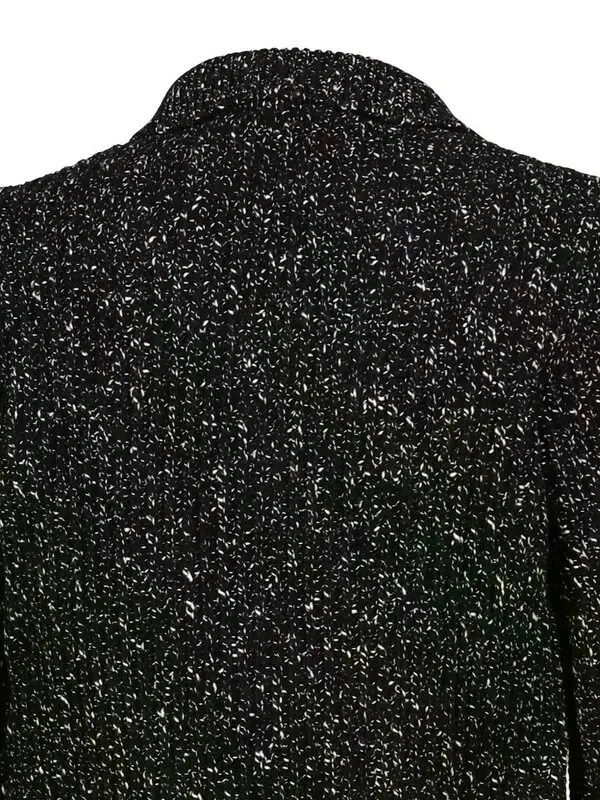 ERNEST W. BAKER Tweed Half-zip Sweater