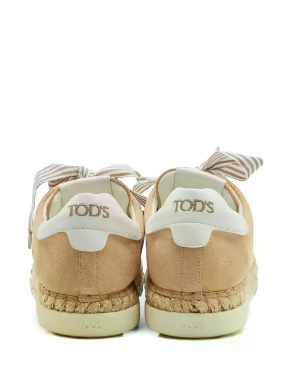 TOD'S Perforated Espadrille Sneakers
