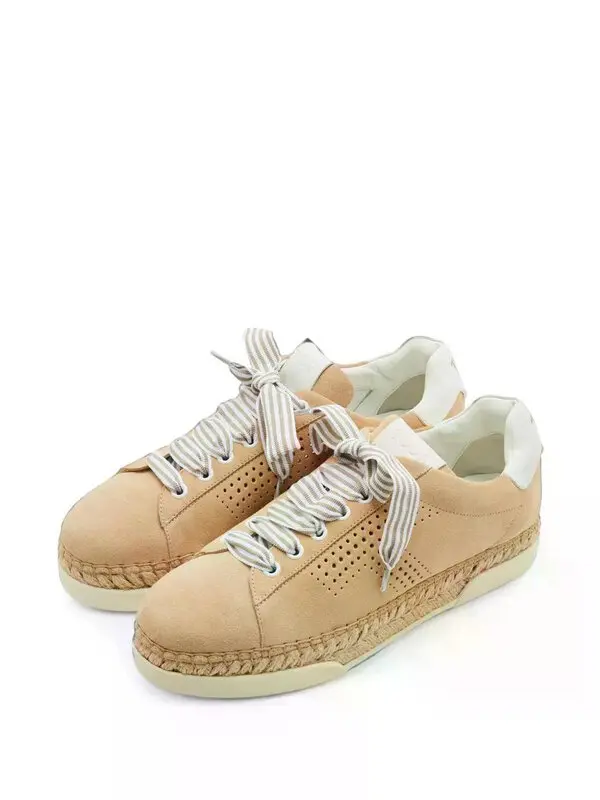 TOD'S Perforated Espadrille Sneakers