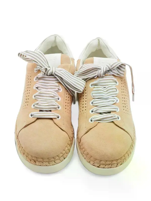 TOD'S Perforated Espadrille Sneakers
