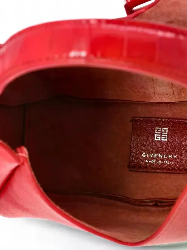 Givenchy Padlock Leather Mini Hobo Bag