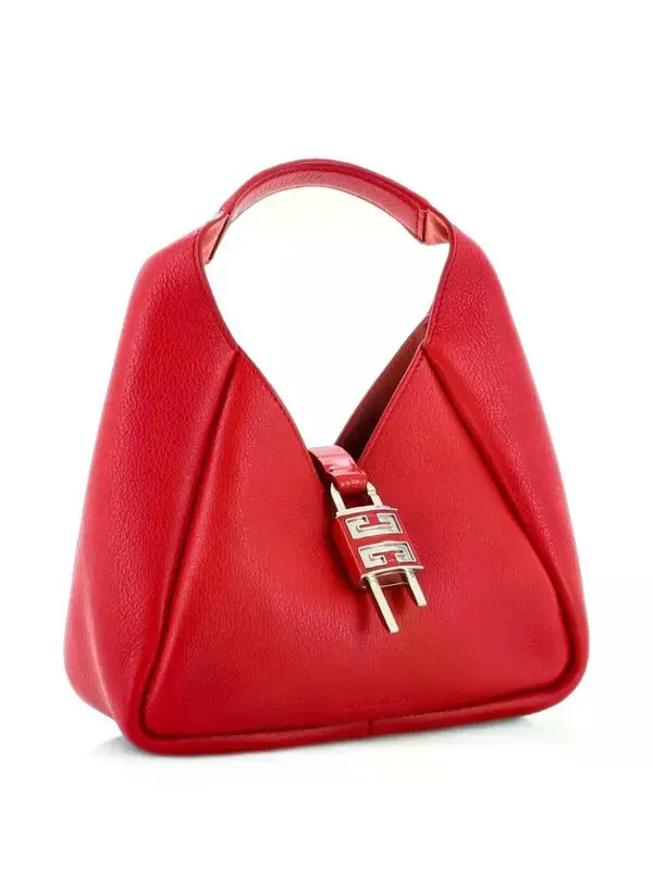 Givenchy Padlock Leather Mini Hobo Bag