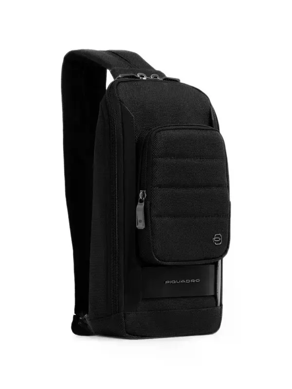 PIQUADRO Logo-plaque Convertible Messenger Bag
