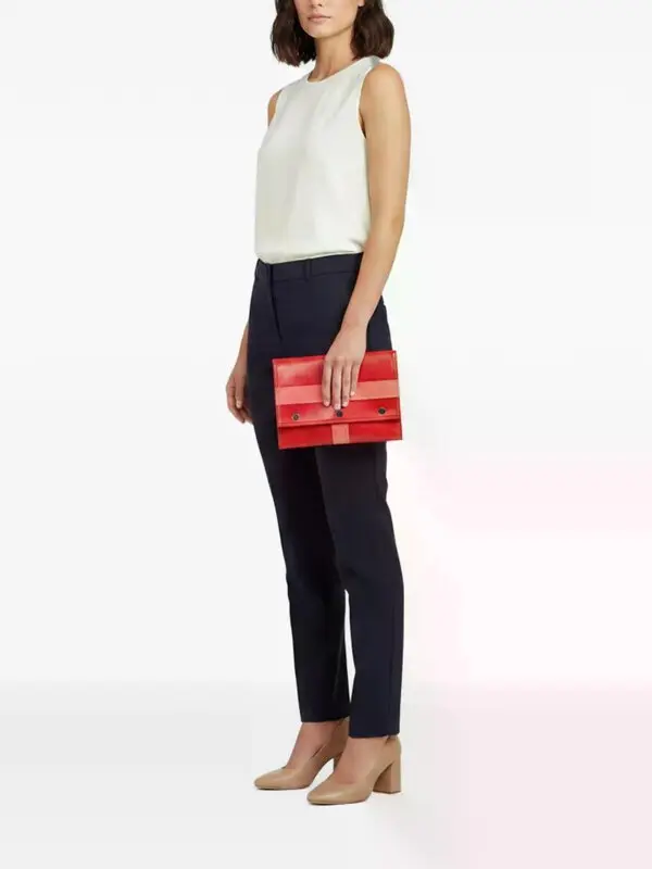 Kenzo Stud Flap Clutch Bag