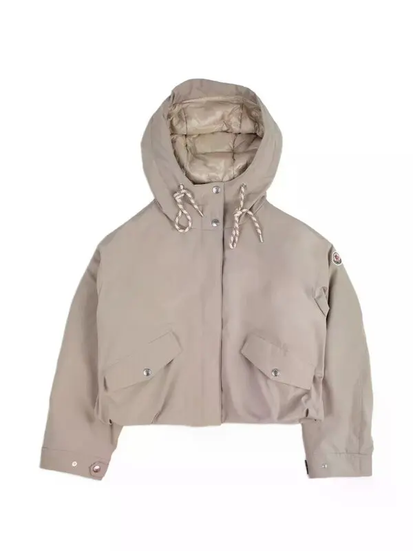 Moncler Eucalyptus Hooded Quilted Jacket